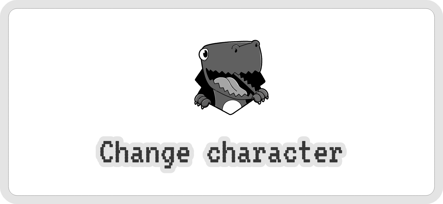 How To Change Characters Dinosaur Game
